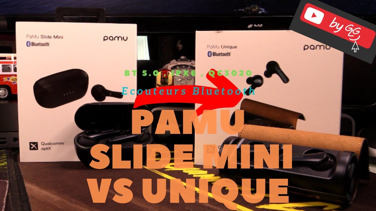 Test des Pamu Unique et Pamu Slide Mini By GLG
