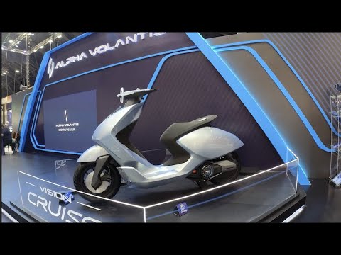 Alpha Volantis Vision Cruise, le scooter électrique du futur au BKK ...