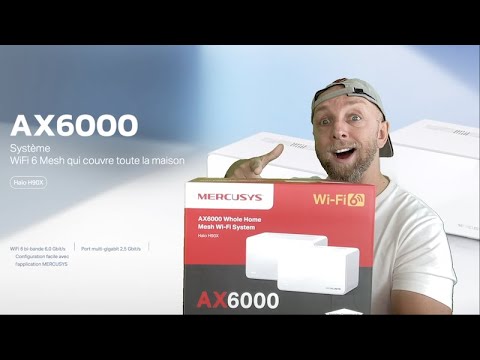 Teste du Mercusys AX6000 Halo H90X,le Système WiFi 6 Mesh premium qui ...