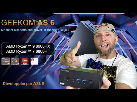 On test le Geekom AS6: La révolution des Mini PC avec un AMD Ryzen 9 ...