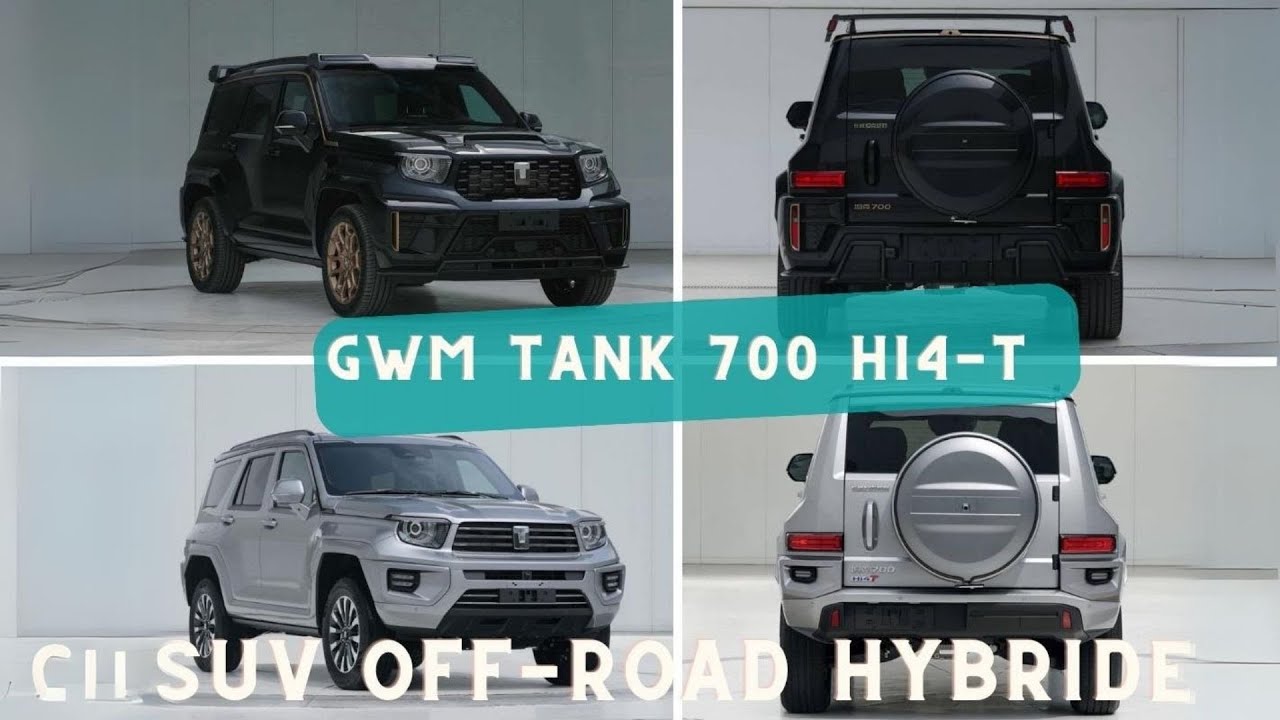 GWM Lance le Tank 700 Hi4-T, un SUV Hybride Robuste Prêt à Impressionner en 2024!