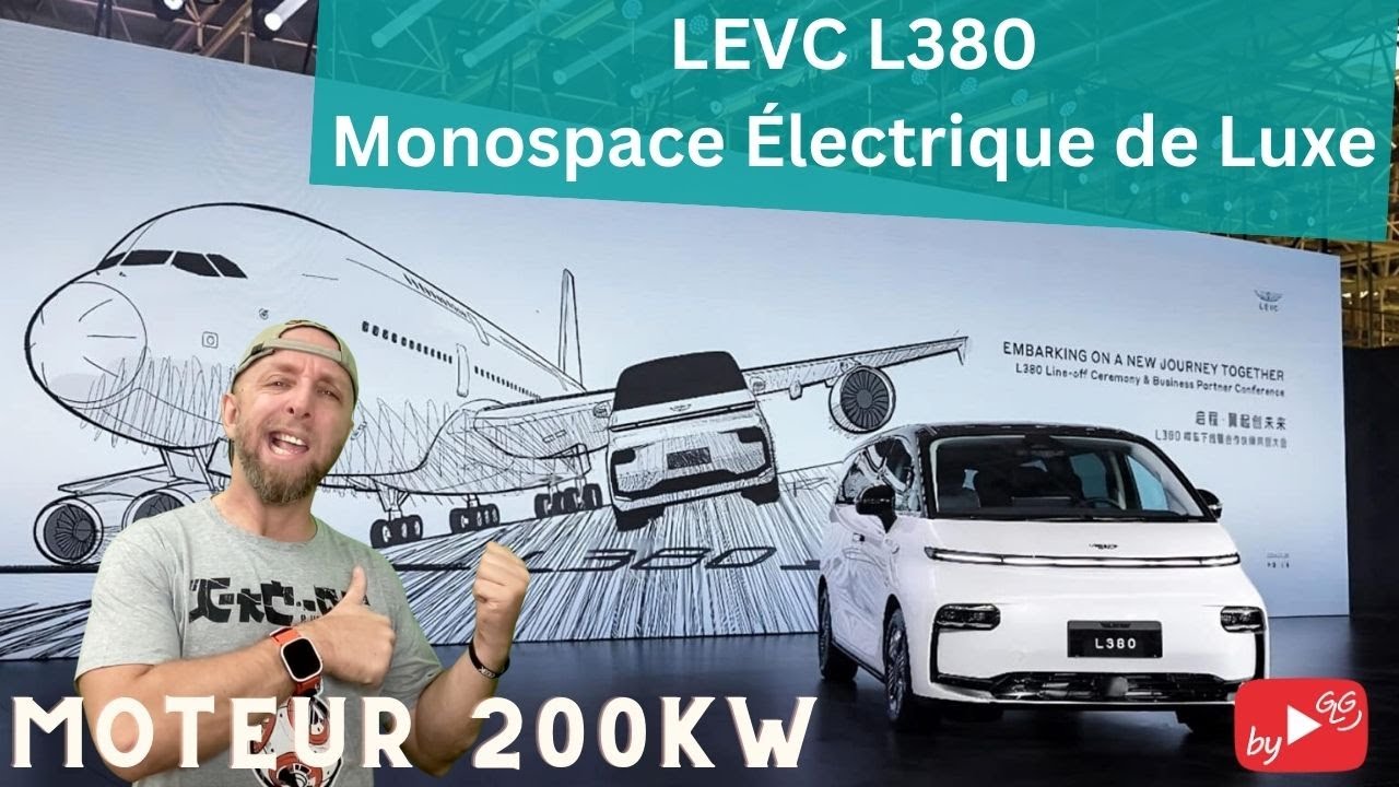 LEVC L380 ,Le Luxueux Minivan Électrique de Geely Débarque en Production!