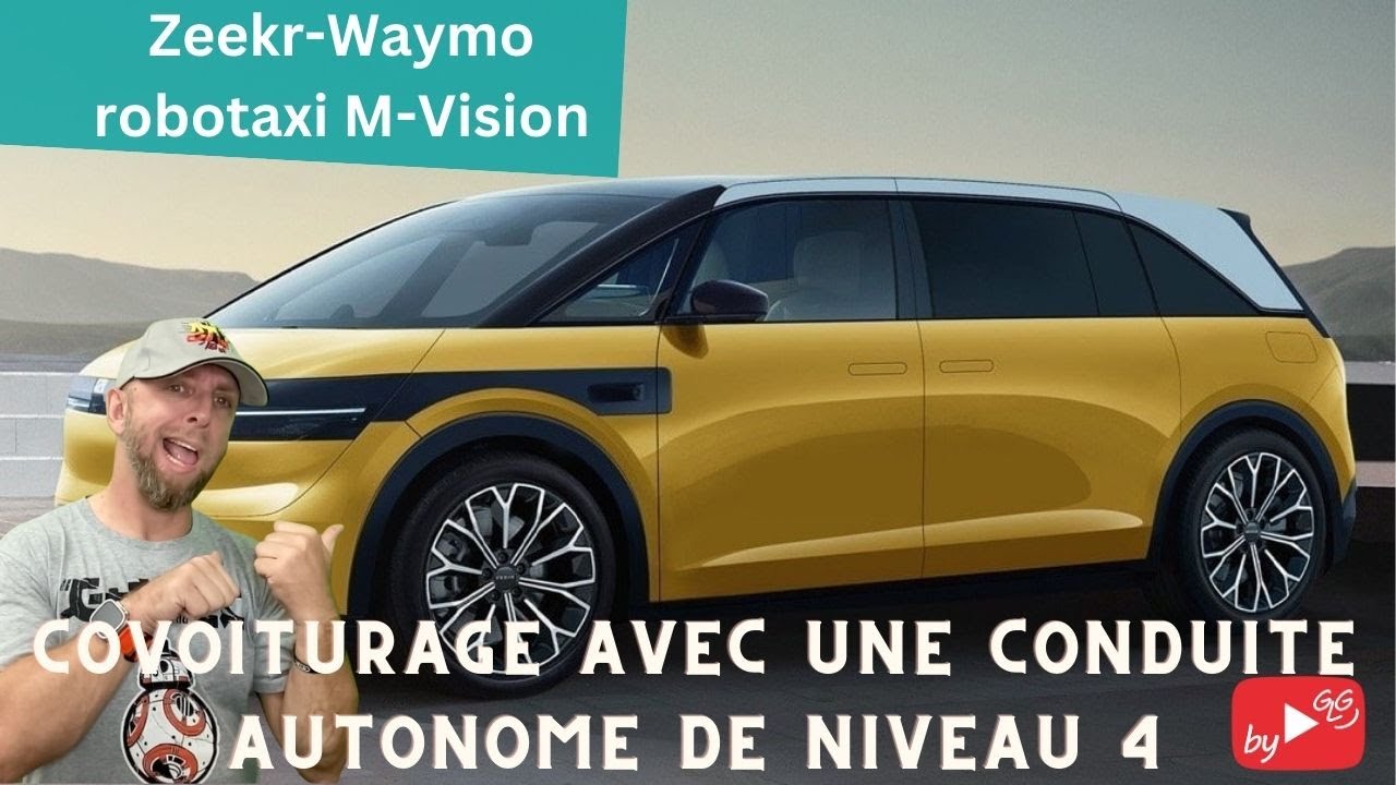Zeekr-Waymo Robotaxi M-Vision : La Révolution Autonome de Niveau 4 ...