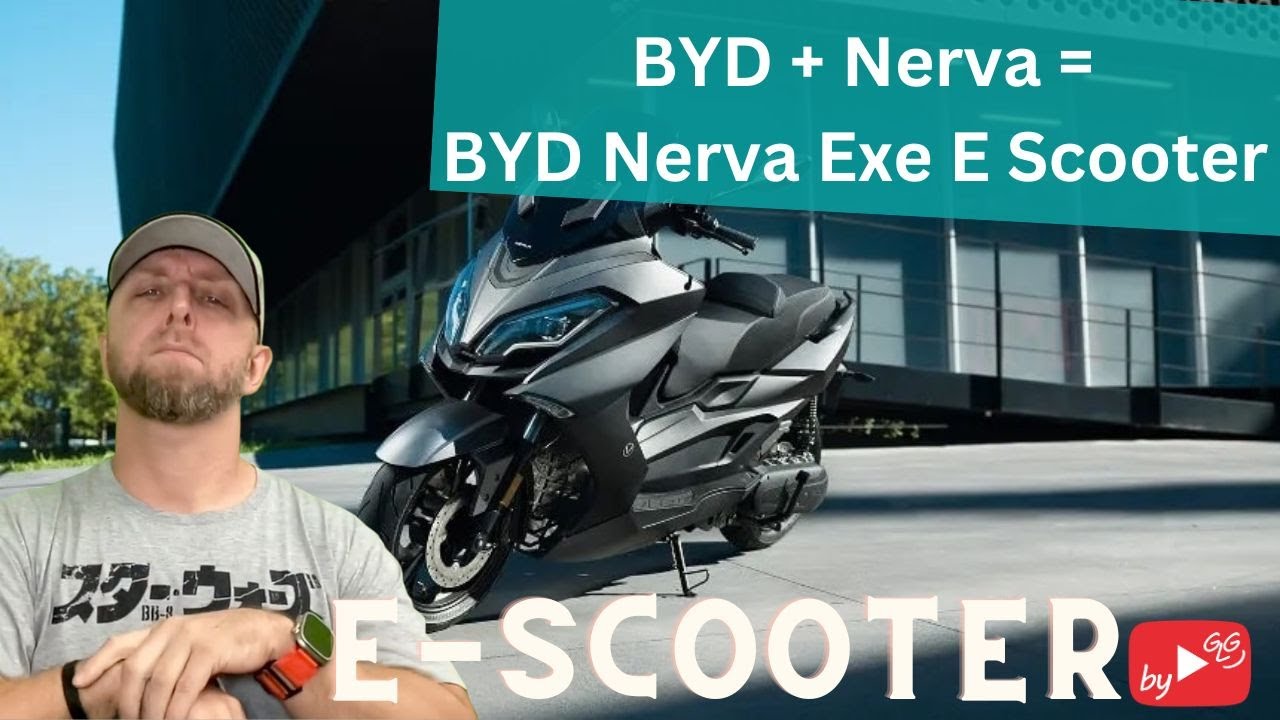 BYD & Nerva Lancent un Scooter Électrique Ultra-Sécurisé : La Ville n ...
