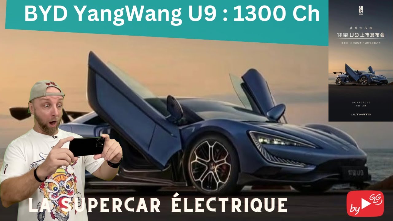 BYD YangWang U9 Dévoilé: 1300 Ch Pour Moins Cher Que Vous Pensez!
