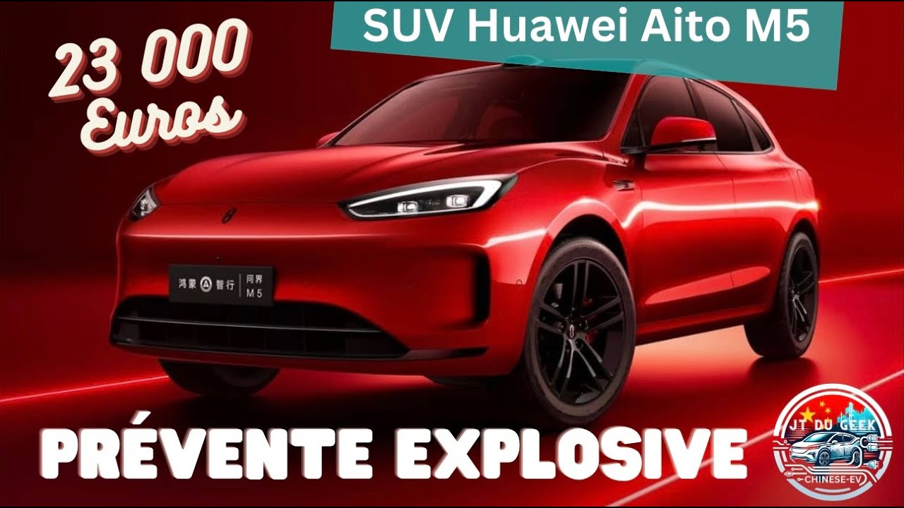 Incroyable Aito M5: SUV Futuriste Lancé à un Prix Dérisoire en Chine!
