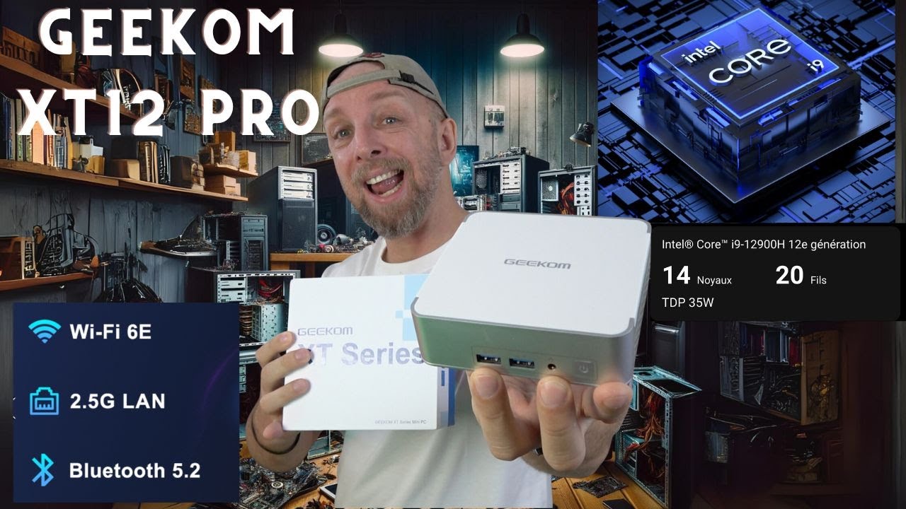 Le GEEKOM XT12 Pro : Compact, Puissant et Prêt à l'Emploi!